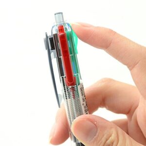 M&G Extra Fine & Micro Point Click Retractable Roller Ball Pens,0.7mm,4-color gel ballpoint pen