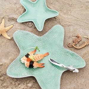 Mariposa Aqua Starfish Dip Dish