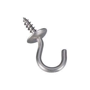 CUP HOOK 3/4" SS