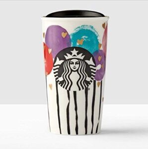 starbucks valentine's day balloons double wall traveler 12 oz