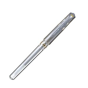 Uni-Ball Signo UM-153 Broad Point Gel Impact Pen, 1.0mm, White/Gold/Silver, 3 pens each/Total 9 pens (Japan Import)