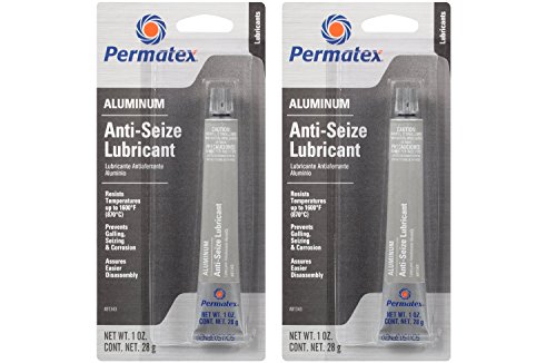 Permatex 81343 Anti-Seize nBTmv Lubricant, 1 Ounce Tube (2 Pack)