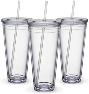 maars® insulated travel tumblers 32 oz. | double wall acrylic | 3 pack