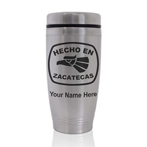 skunkwerkz commuter travel mug, hecho en zacatecas, personalized engraving included