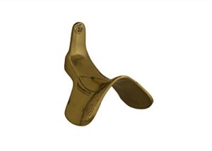 tack room studio english saddle brass bridle hook