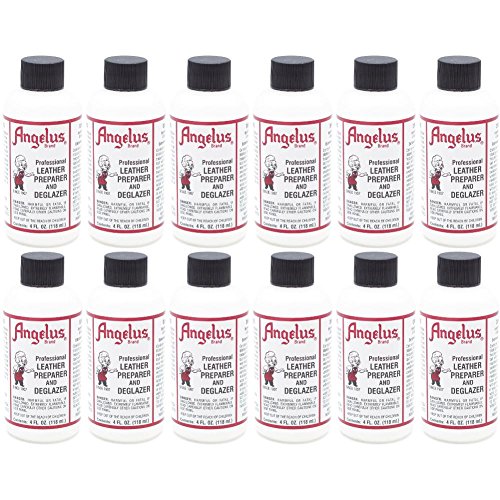 Angelus Leather Preparer & Deglazer 4 Oz (Case of 12)