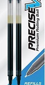 Pilot Precise V7 RT Rolling Ball, Fine Point, Black Ink 1 Pen & 24 Refills