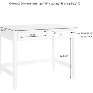 Crosley Furniture Campbell Writing Desk - White