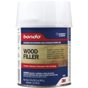 bondo brown wood filler 1 qt.