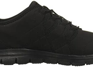 Skechers Women's Ghenter Srelt Work Shoe, Black, 8.5 M US