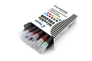 pilot refills parallel - 12 colors assorted fountain pen cartridge - p77312 pack-2