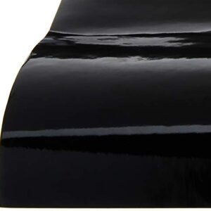 ORACAL 651 Permanent Adhesive Black Gloss Vinyl (12 Inches x 6 Feet)