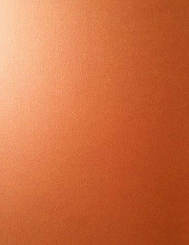 Flame Orange Stardream Metallic Cardstock Paper - 8.5 X 11 Inch - 105 Lb. / 284 Gsm Cover - 25 Sheets From Cardstock Warehouse