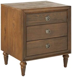 acme furniture inverness nightstand, reclaimed oak, one size