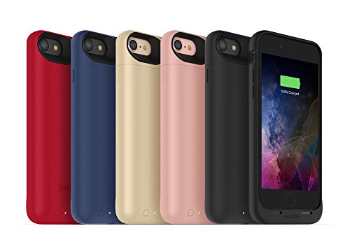 mophie Juice Pack - Wireless Charging Protective Power Pack Case, Charge Force Technology, Compatible With Qi-Enabled & Other Wireless Charging Systems, For iPhone 7 & 8 and iPhone SE