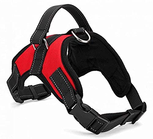 Copatchy No Pull Reflective Dog Harness (Small, red)