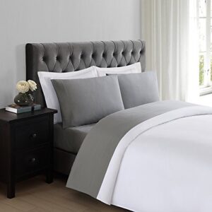 truly soft everyday grey full sheet set (ss1658gyfu-4700)