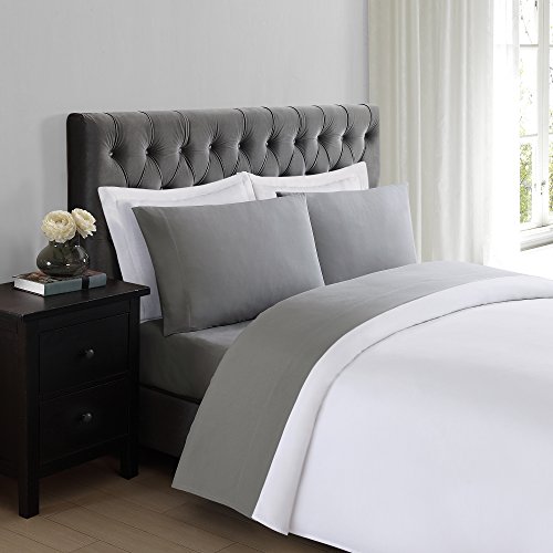 Truly Soft Everyday Grey Full Sheet Set (SS1658GYFU-4700)