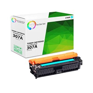 TCT Premium Compatible Toner Cartridge Replacement for HP 307A CE740A CE741A CE742A CE743A Works with HP Color Laserjet Professional CP5225 Printers (Black, Cyan, Magenta, Yellow) - 4 Pack