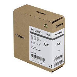 Canon PFI-1300 330ml Pigment Ink Tank for imagePROGRAF Large Format Printers - Includes Matte/Photo Black, Cyan, Magenta, Yellow, Photo Cyan, Photo Magenta, Gray, Photo Gray, Red, Blue, Chroma Opt