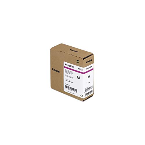 Canon PFI-1300 330ml Pigment Ink Tank for imagePROGRAF Large Format Printers - Includes Matte/Photo Black, Cyan, Magenta, Yellow, Photo Cyan, Photo Magenta, Gray, Photo Gray, Red, Blue, Chroma Opt