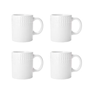 Pfaltzgraff Cassandra 16-Piece Porcelain Dinnerware Set, Service For 4