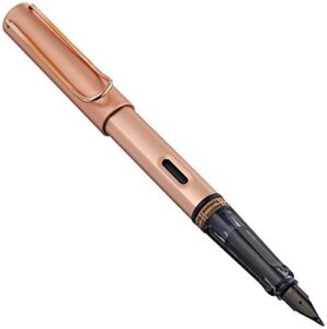 lamy lx fountain pen rose gold medium