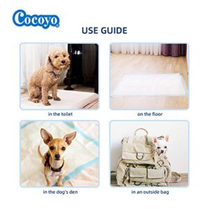 COCOYO Best Value Dog Training Pads, 22" by 22", 200 Count, BLUE