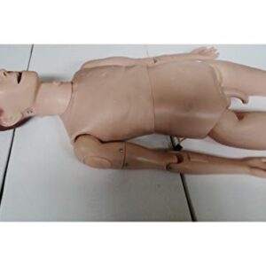 IntBuying Life Size Male Education Mannequin Model Patient Care Teaching Human Manikin Man for Education Study, Manikin for Nurse Training, Male Medical Mannequin Full Body