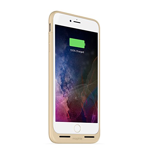 mophie juice pack wireless - Charge Force Wireless Power - Wireless Charging Protective Battery Pack Case for iPhone 8 Plus and iPhone 7 Plus - Gold