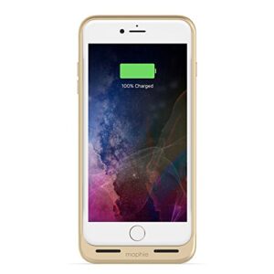 mophie juice pack wireless - Charge Force Wireless Power - Wireless Charging Protective Battery Pack Case for iPhone 8 Plus and iPhone 7 Plus - Gold