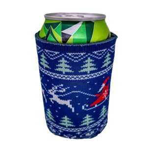 Coolie Junction Christmas Sweater Can Coolie (2 Pack)