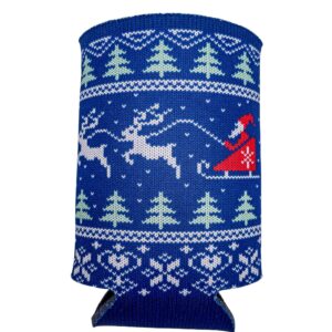 Coolie Junction Christmas Sweater Can Coolie (2 Pack)