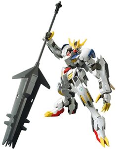 bandai hobby - gundam iron-blooded orphans - no.33 gundam barbatos lupus rex, bandai hg ibo 1/144 model kit,multi-colored,8",2359300