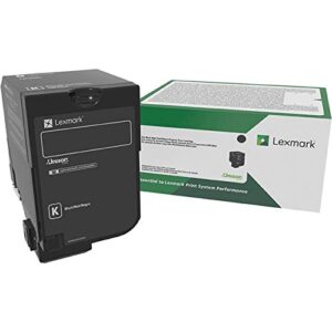 lexmark black return program toner cartridge for us government, 7000 yield (74c0skg)