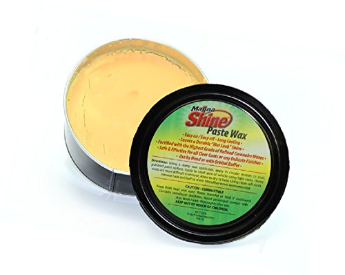 HI-TECH Magna Shine Paste Wax: The Ultimate Deep Wet-Look Shine Without Hard Work - Easy On, Easy Off, Long- Lasting - 16oz Can