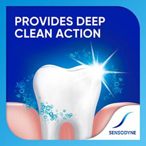 Sensodyne Deep Clean Sensitive Toothpaste, Cavity Prevention and Sensitive Teeth Treatment - 4 Ounces