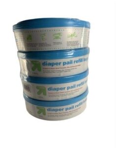 up&up diaper pail refill bags 4 pack 1,088 ct