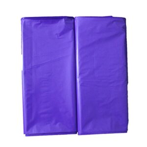 100 12x15 Durable Purple Merchandise bags Die Cut Handle-Glossy finish-Anti-Strech-100% Recyclable. For Retail store plastic bags, Party favors, Handouts and more by Best Choice (Purple)