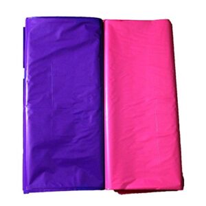 100 12x15 Durable Purple Merchandise bags Die Cut Handle-Glossy finish-Anti-Strech-100% Recyclable. For Retail store plastic bags, Party favors, Handouts and more by Best Choice (Purple)