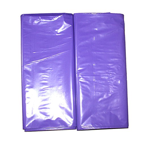 100 12x15 Durable Purple Merchandise bags Die Cut Handle-Glossy finish-Anti-Strech-100% Recyclable. For Retail store plastic bags, Party favors, Handouts and more by Best Choice (Purple)