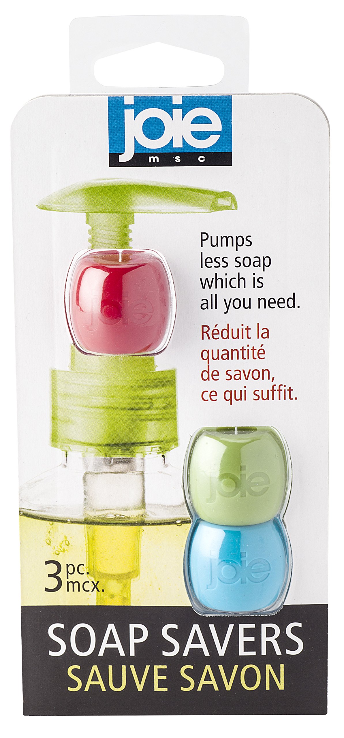 Joie Soap Saver, Silicone, Set of 3, 2-Inches x 1-Inches