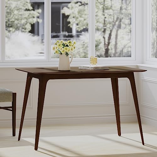 Christopher Knight Home Gideon Wood Dining Table, Natural Walnut Finish