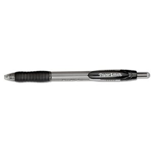 paper mate profile retractable ballpoint pens, bold point 1.4mm, black ink, 2-dozens