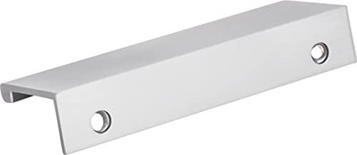 Hardware Resources Elements A500 Edgefield Collection Cabinet and Furniture Handle Pull (4" overall length, Polished Chrome)