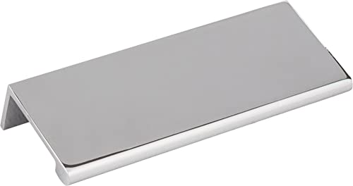 Hardware Resources Elements A500 Edgefield Collection Cabinet and Furniture Handle Pull (4" overall length, Polished Chrome)