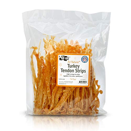 GoGo USA Turkey Tendon Strips (GoGo 1lb. USA Turkey Tendon Strips …)