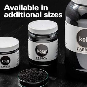 Kolar Labs Crystal Cal Activated Carbon – Large Jar, Activated Charcoal for Aquariums and Fish Tanks