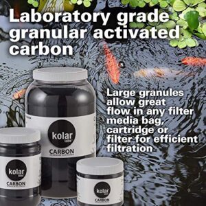 Kolar Labs Crystal Cal Activated Carbon – Large Jar, Activated Charcoal for Aquariums and Fish Tanks