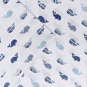 MI ZONE Printed Sheets, Twin, Blue